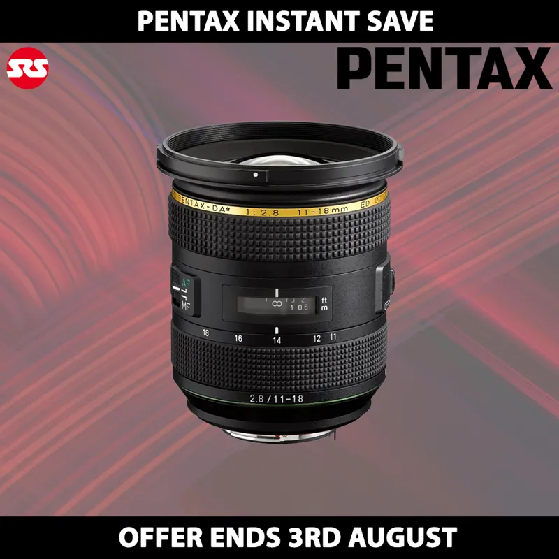 Pentax HD PENTAX-DA 11-18mm F2.8 ED DC AW