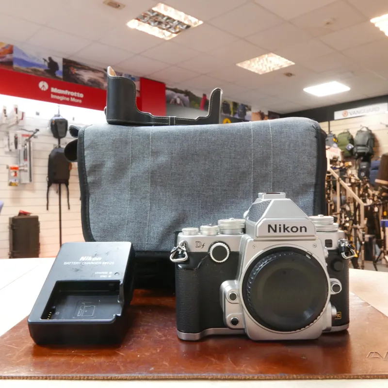 Used Nikon DF Body - Silver - 8484 Actuations