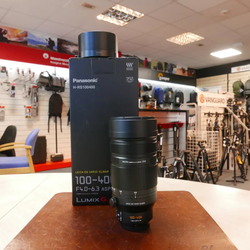 Used Panasonic Leica 100-400mm f4-6.3 ASPH - 12 Months Warranty