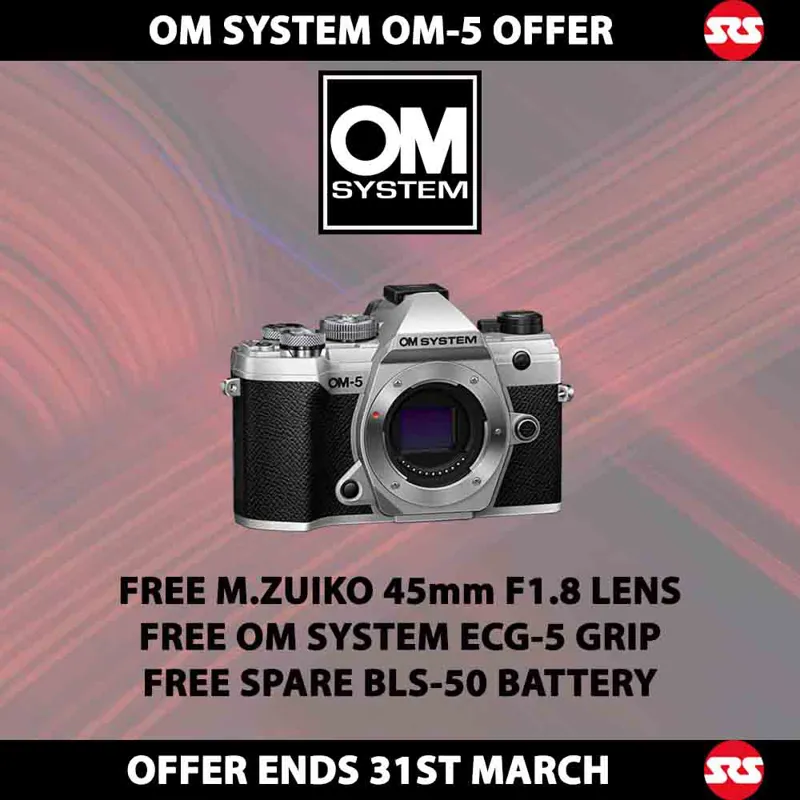 OM System OM-5 Body in Silver