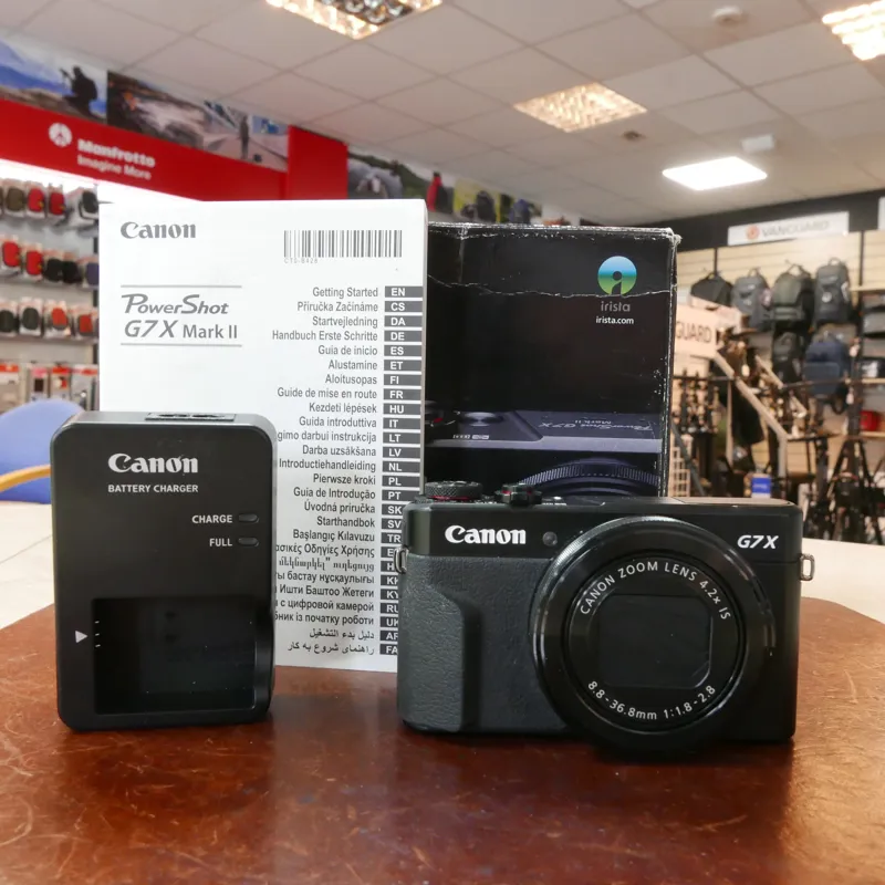 Used Canon G7X Mark II Digital Compact - 12 Months Warranty
