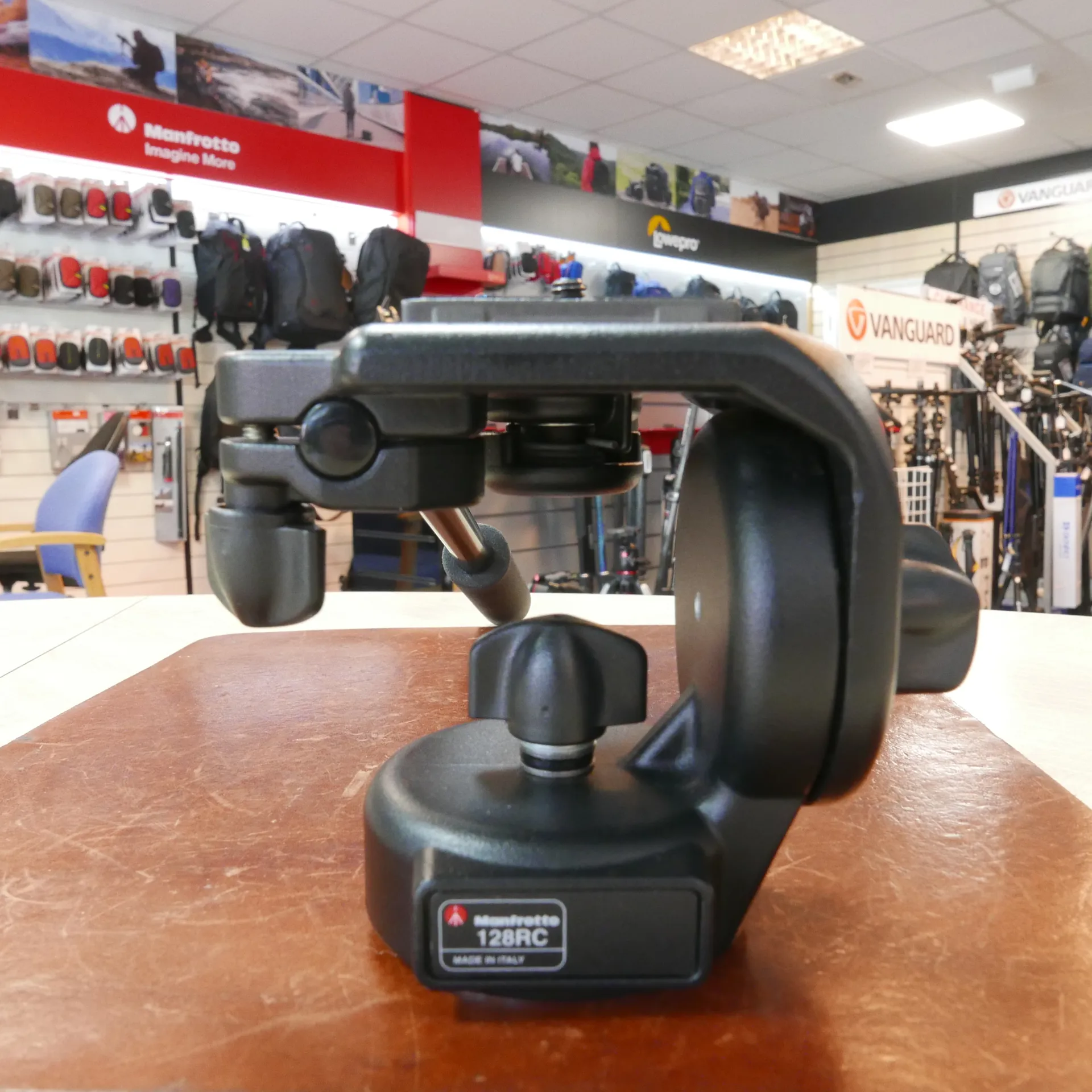 Used Manfrotto 128RC Micro Video Head - 12 Months Warranty
