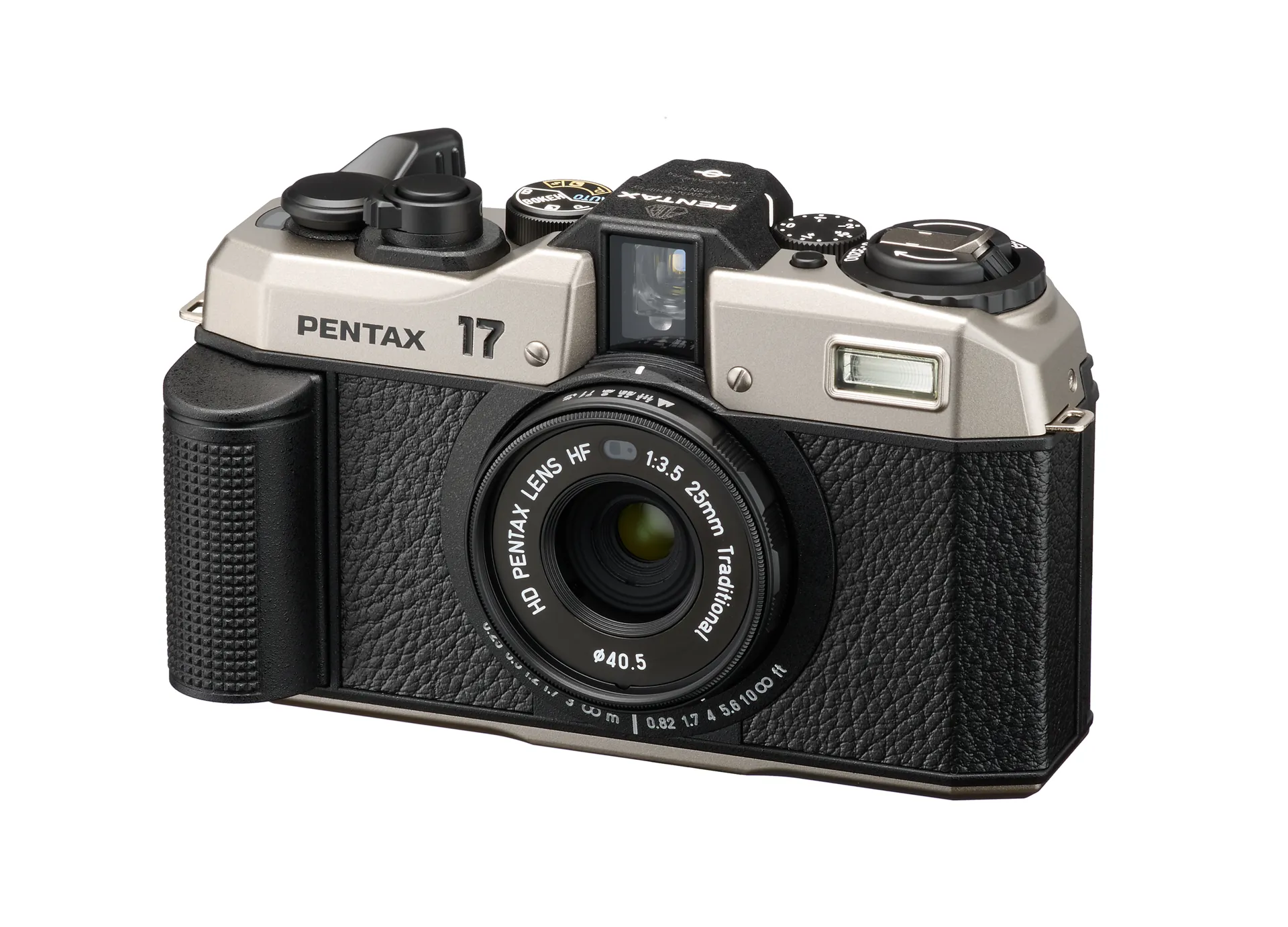Pentax 17 Dark Silver 35mm Half Frame Film Camera