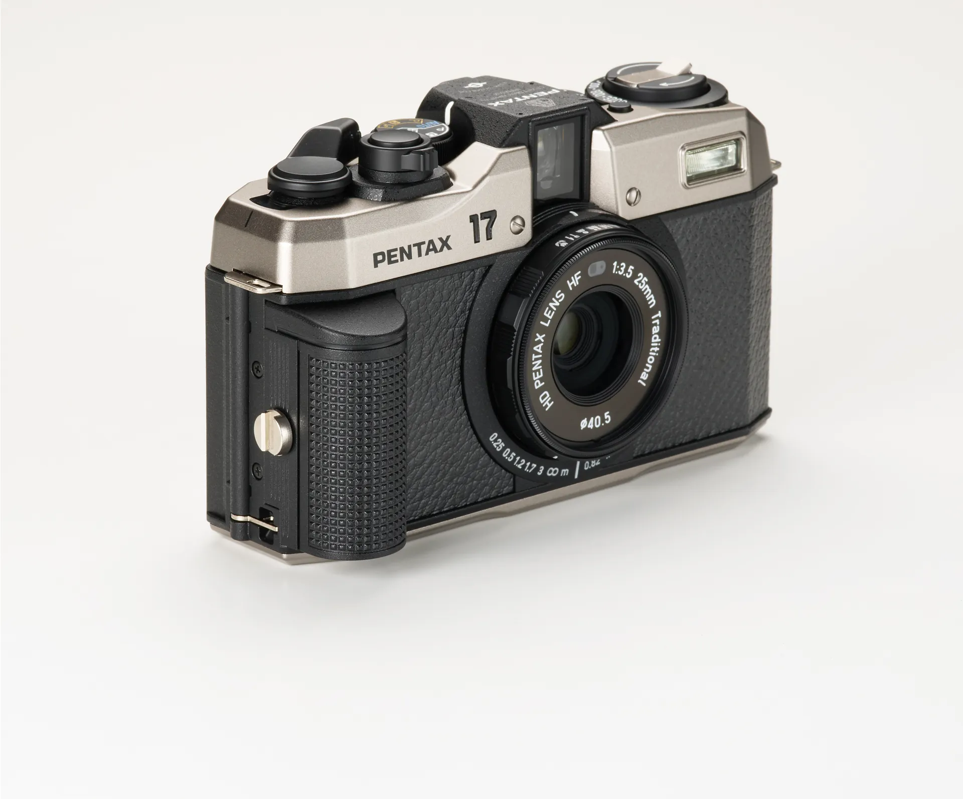 Pentax 17 Dark Silver 35mm Half Frame Film Camera