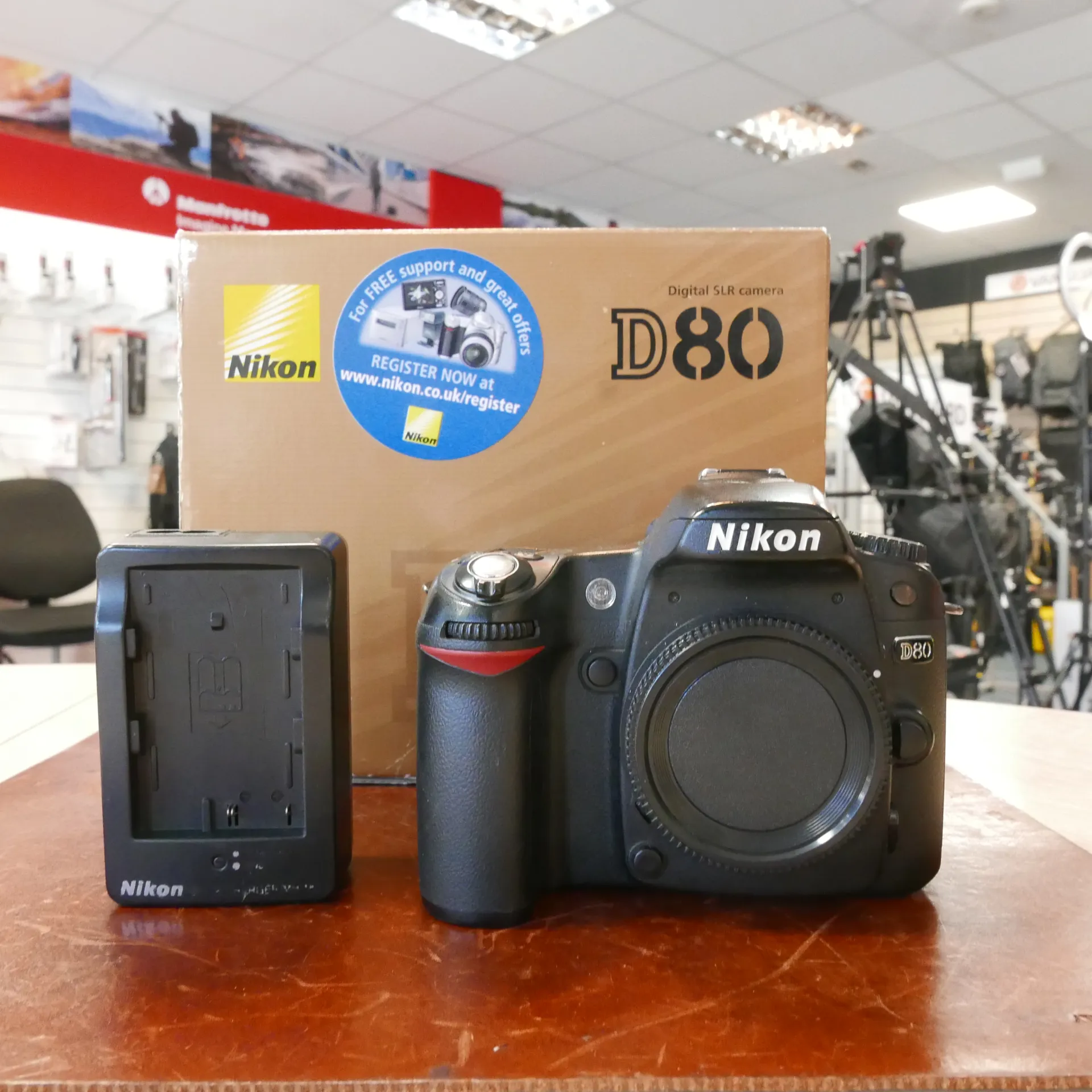 Used Nikon D80 Body - 9957 Actuations - 12 Months Warranty