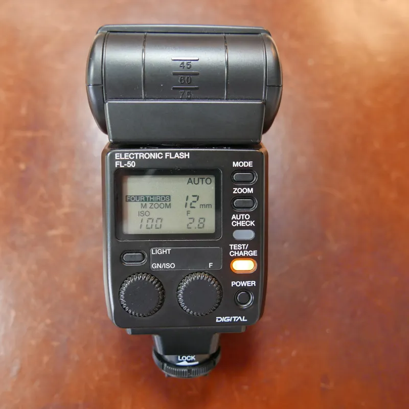 Used Olympus FL-50 Flashgun - 1 YEAR GTEE