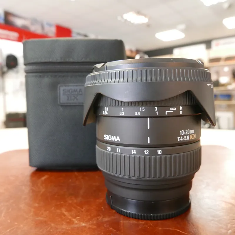Used Sigma EX 10-20mm f4-5.6 DC - Sony A Fit - 1 YEAR GTEE