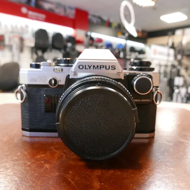 Used Olympus OM-10 + 50mm f1.8 + Manual Adaptor - 1 Year GTEE