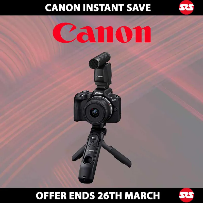 Canon EOS R50 APS-C Mirrorless Camera inc RF-S 18-45mm Lens Creat